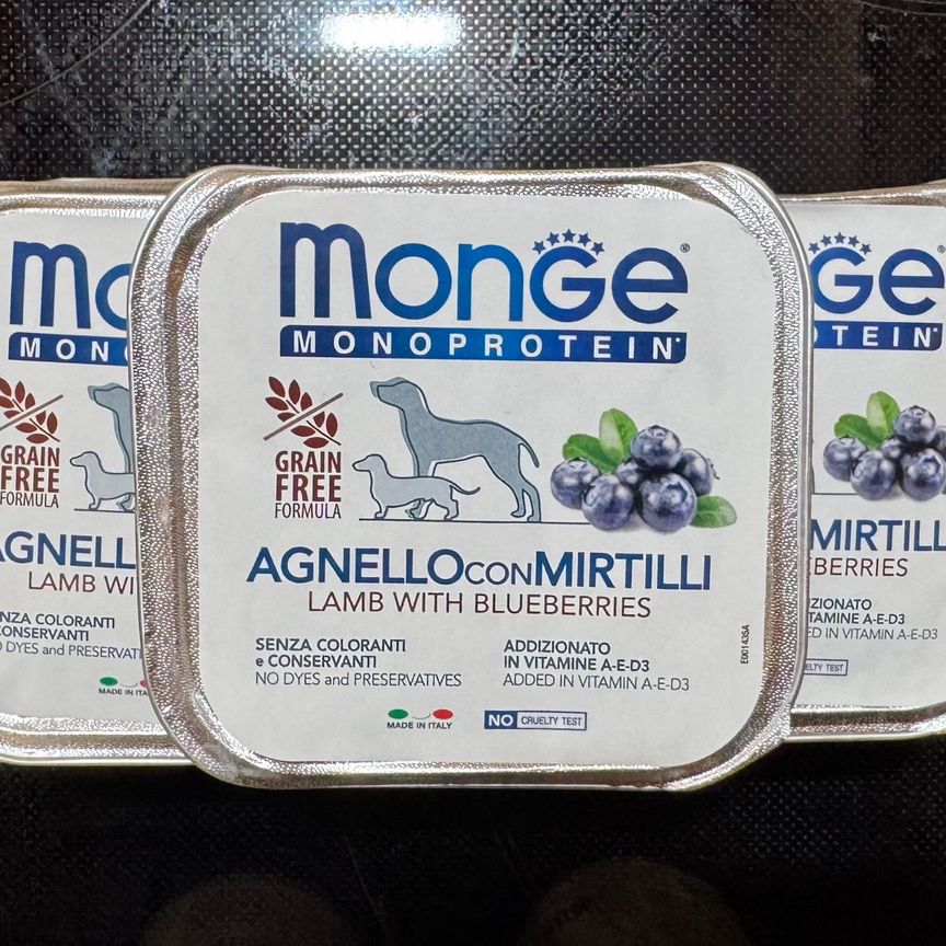 Monge Dog Monoprotein (ягненок с черникой)