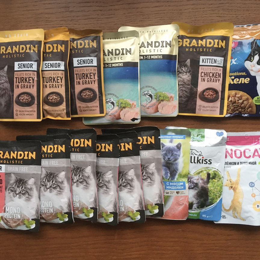 Кошачьи корма