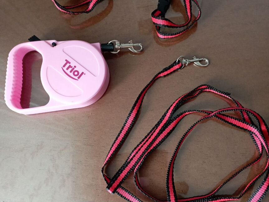 Поводок рулетка для кошек и собак