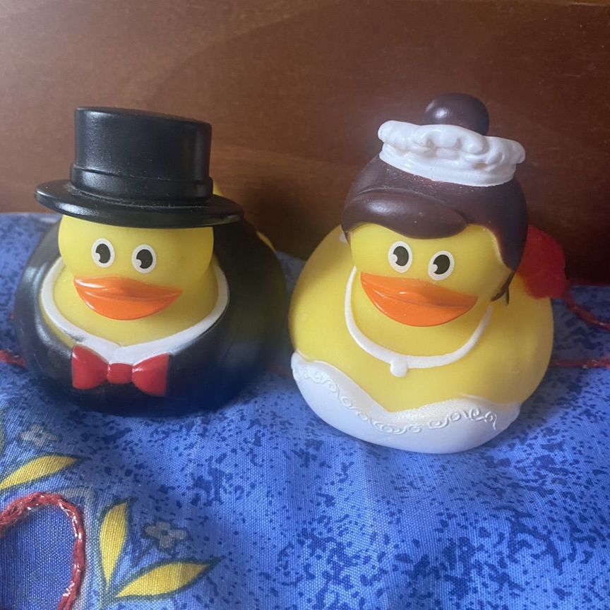 Уточки жених и невеста