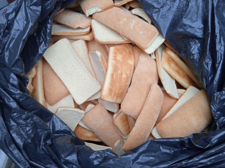 Хлеб на корм для животных