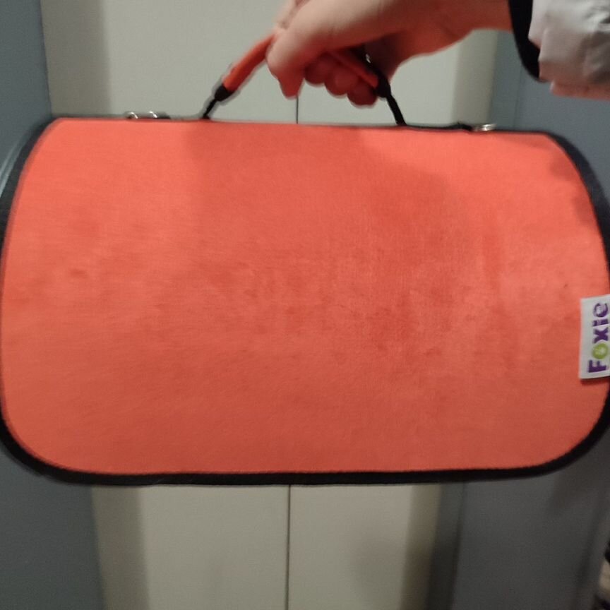 Переноска оранжевая бронь