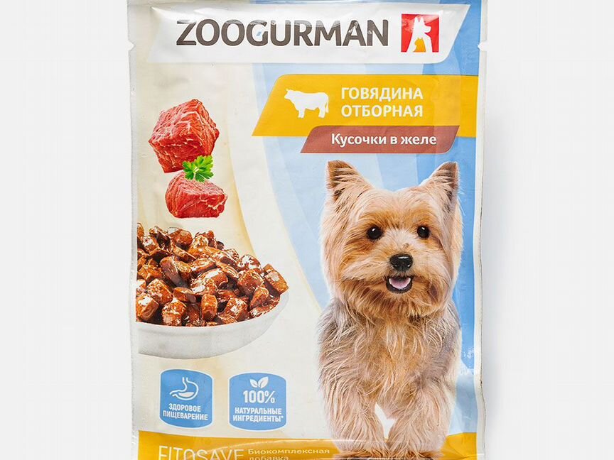 Влажный корм для собак зоогурман zoogurman