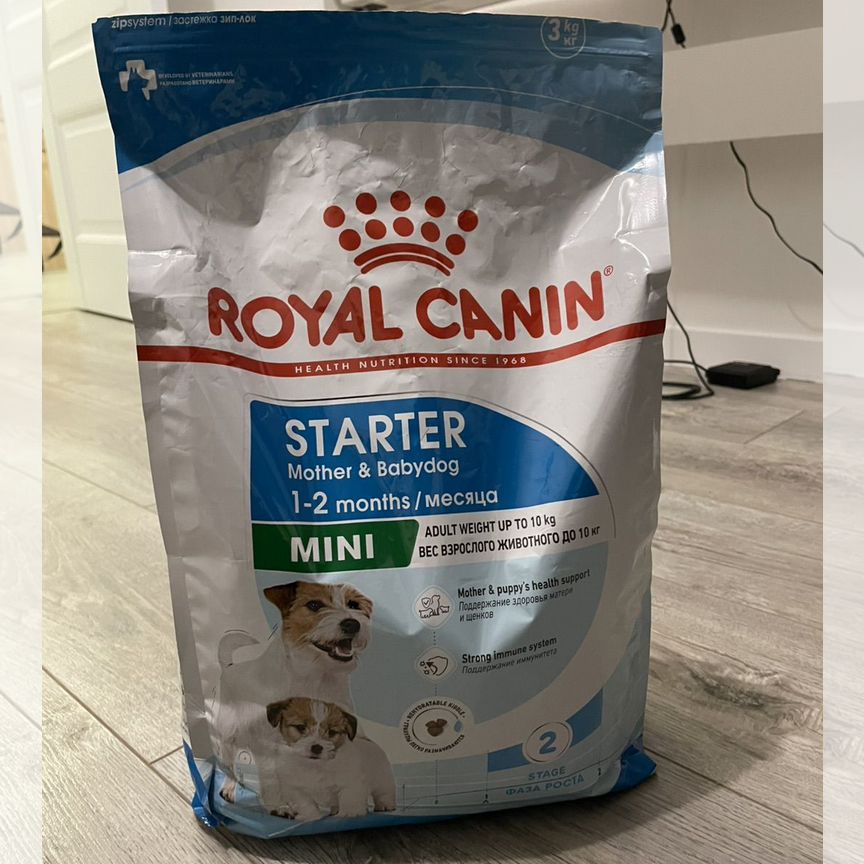 Корм для собак royal canin starter