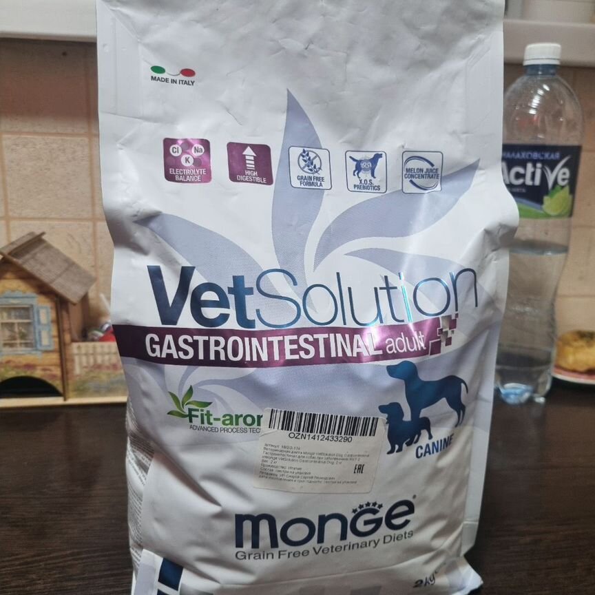 Корм monge gastrointestinal для собак