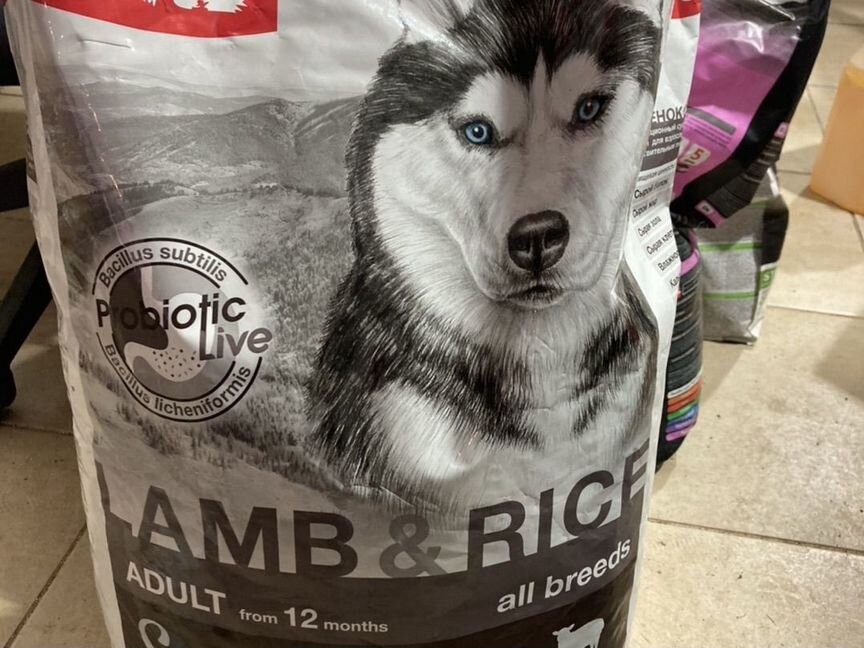 Корм Blitz Sensitive Lamb & Rice для собак 15кг