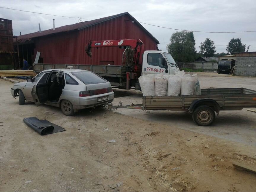 Опил в мешках