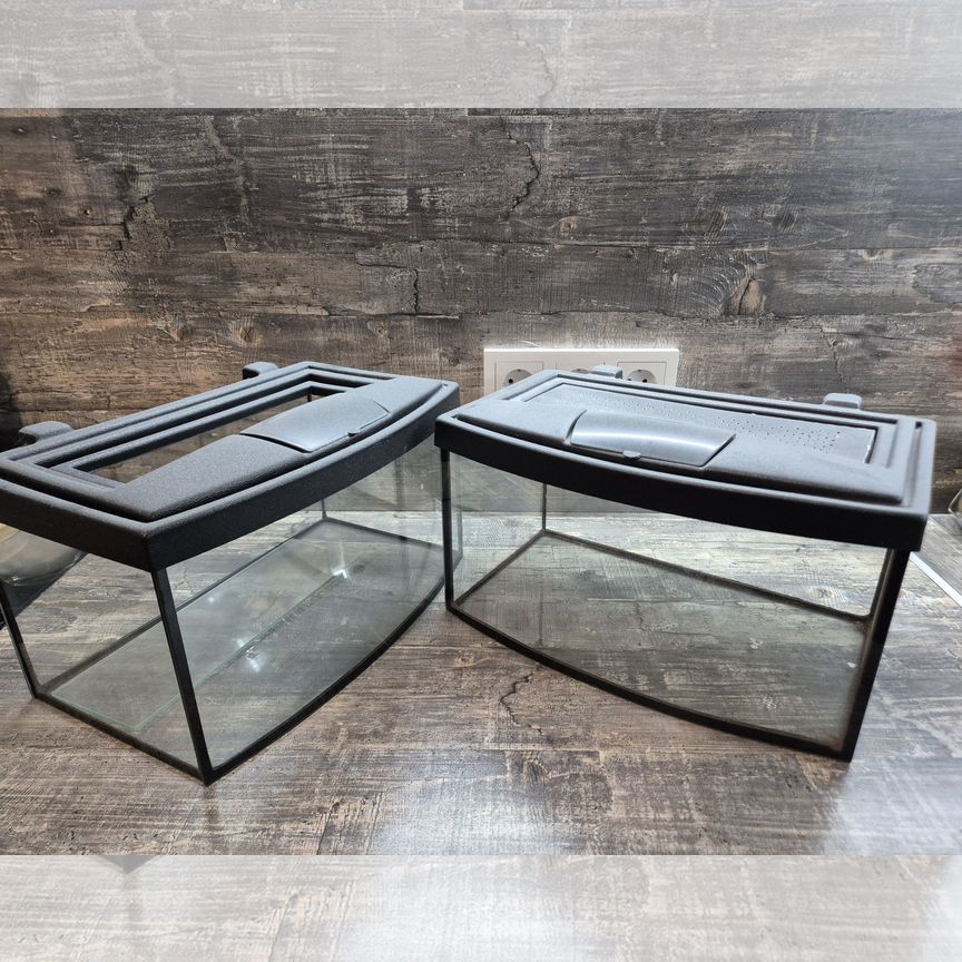 Аквариум - террариум - 15 л - 2 шт