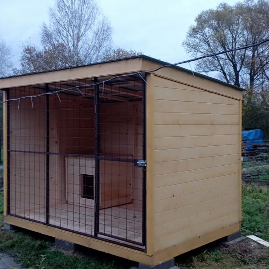 Вольер утепленный