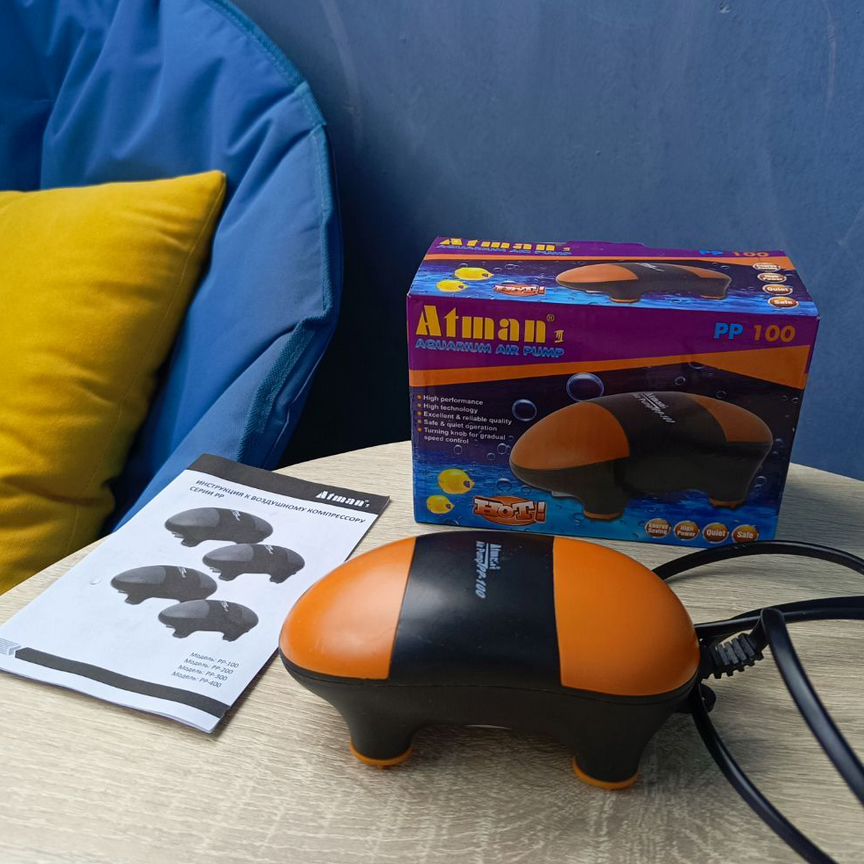 Компрессор для аквариума 100 л