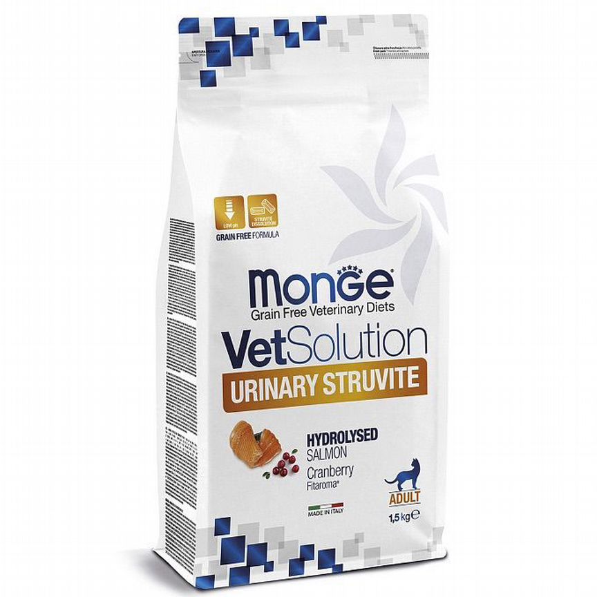 Корм Monge Urinary Struvite для кошек, 1,5 кг