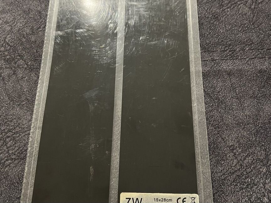 Термо коврик для рептилий 15х28 см с регулятором