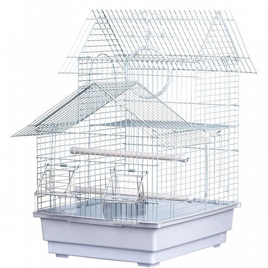 Белая Клетка Для Птиц