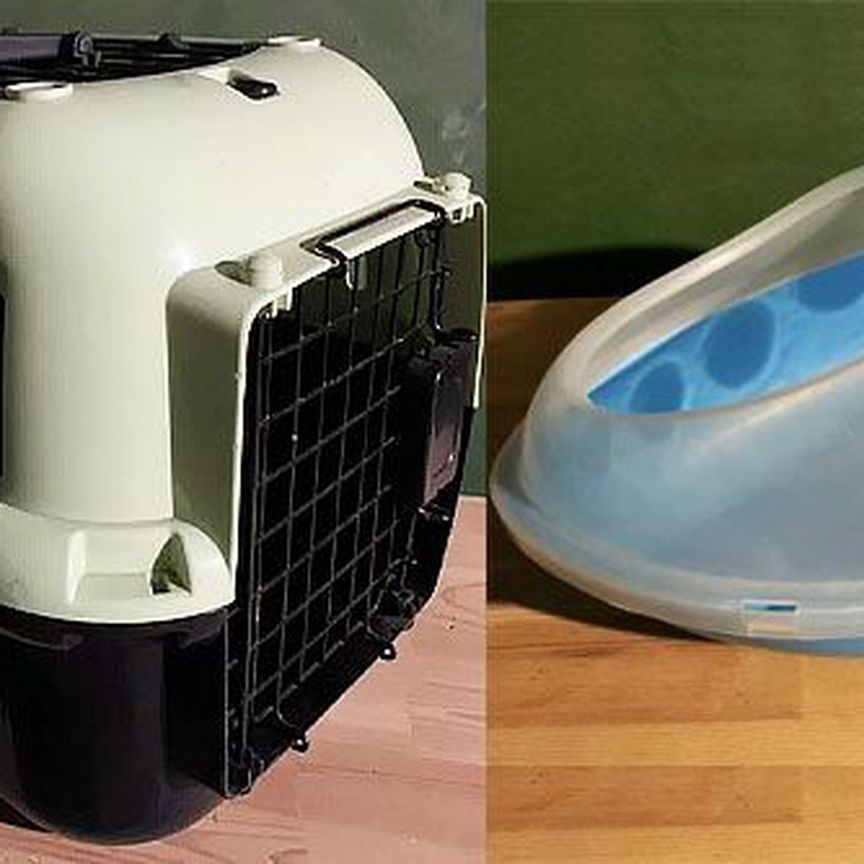 Купалка и переноска для шиншилл. Цена за всё