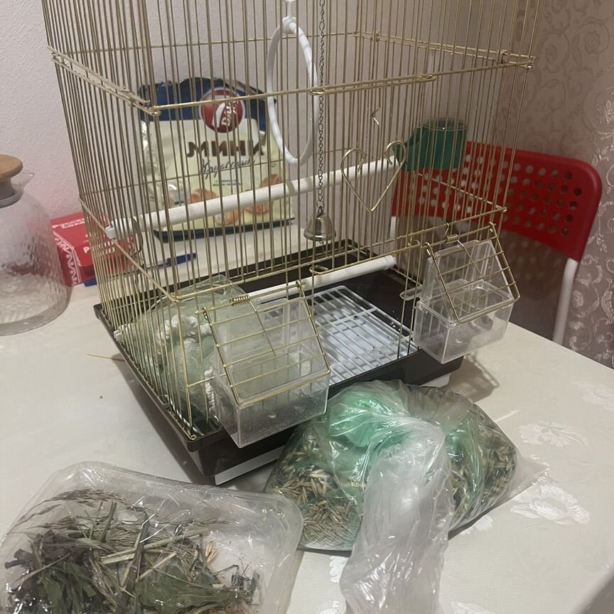 Клетка для волнистого попугая