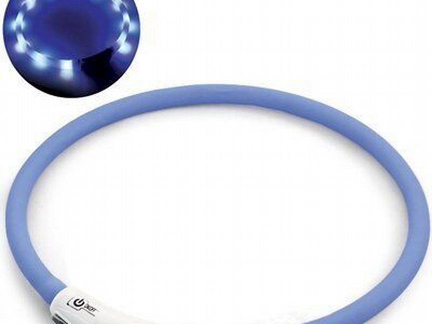 Triol Ошейник светодиодный night city "Шнурок"