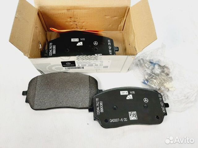 Колодки тормозные передние Mercedes-Benz Gle-Class купить в Москве ...