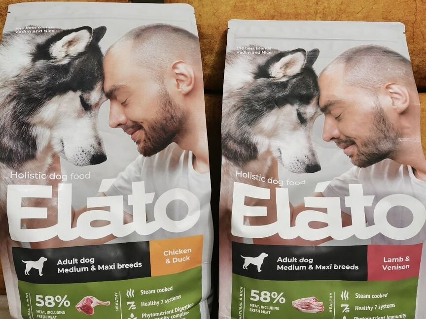 Сухой корм для собак ELato