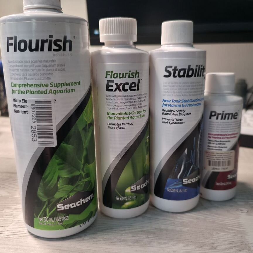 Удобрения Seachem для аквариума