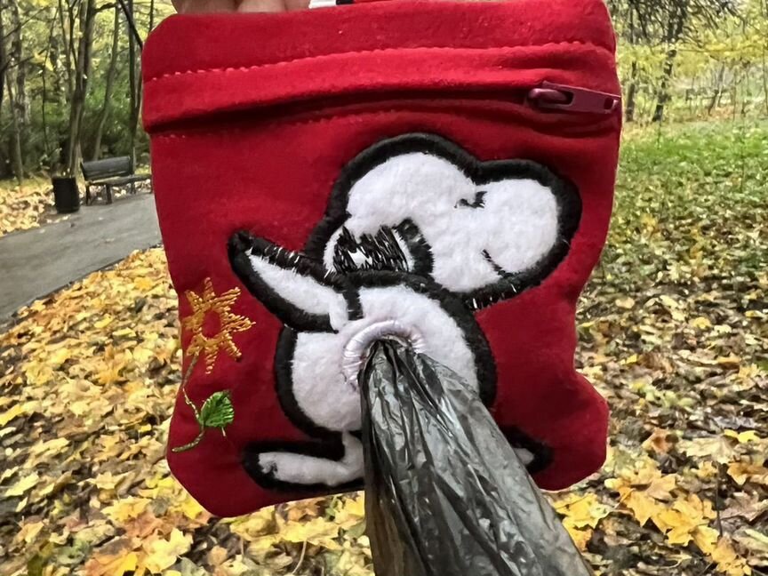 Сумочка для собачника