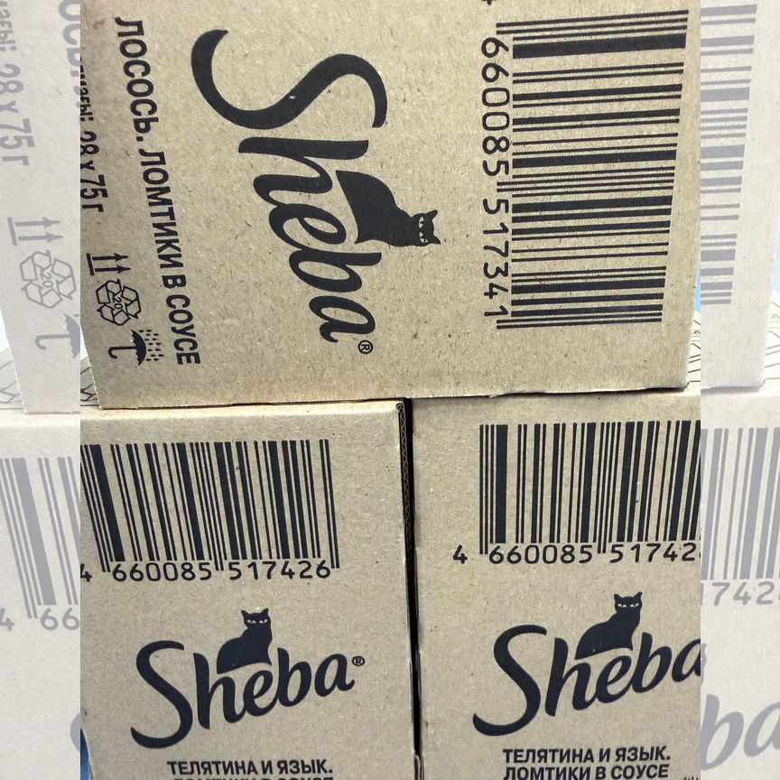 Влажный корм для кошек sheba