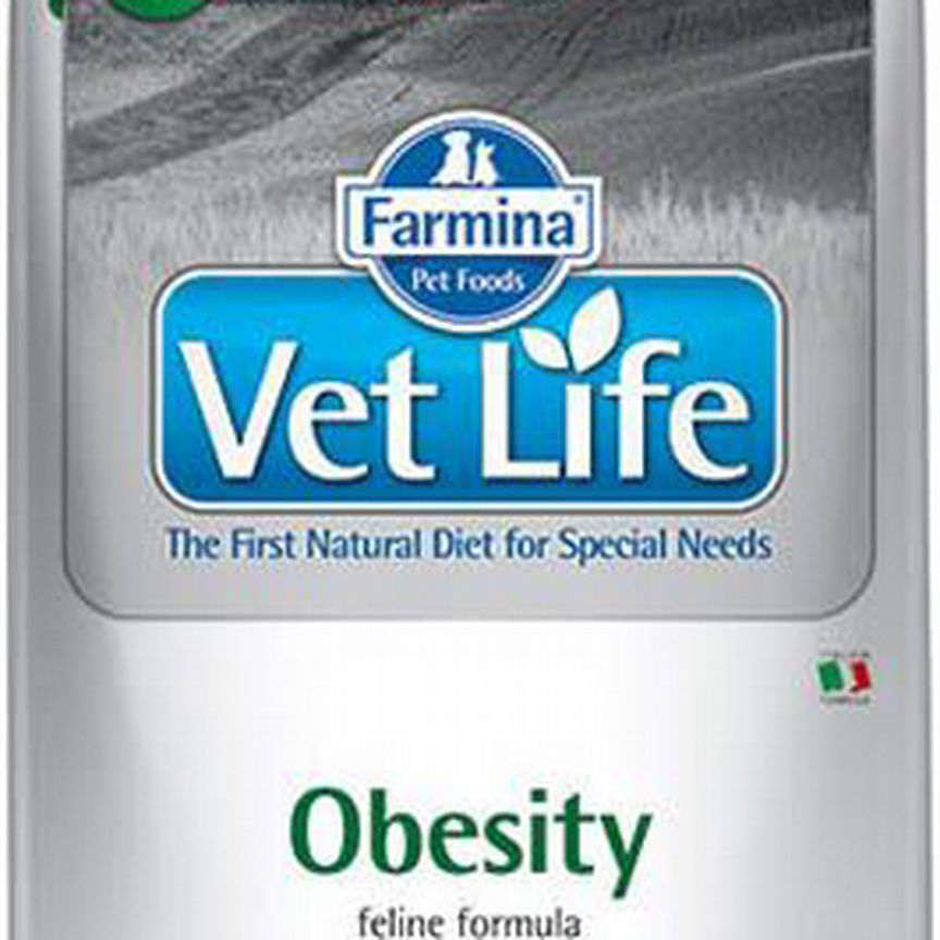 Farmina Vet Life Cat Obesity 5кг