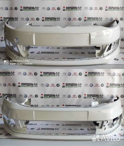 Бампер передний Volkswagen Polo купить в Москве Бампер НН 6RU807221GRU ...