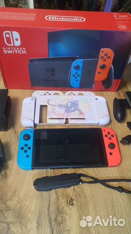 Игровая приставка Nintendo Switch rev.2 32 гб купить в Москве ...