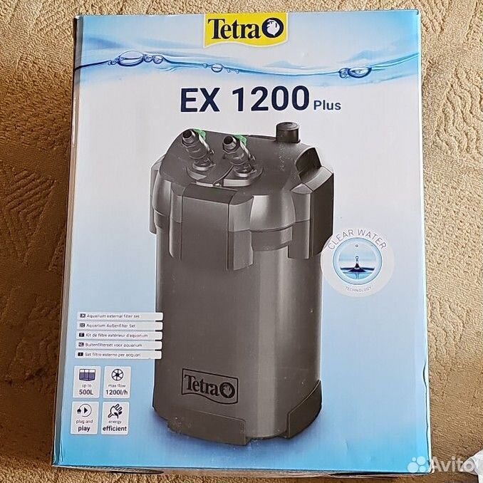 Фильтр для аквариума внешний tetra ex1200