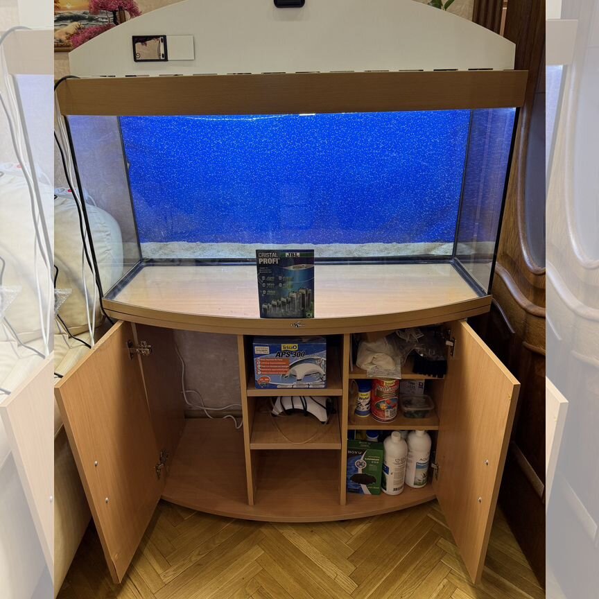 Аквариум "Биодизайн Панорама" 280 л, с тумбой