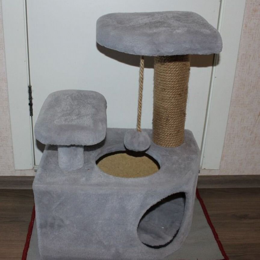 Когтеточка с домиком бу