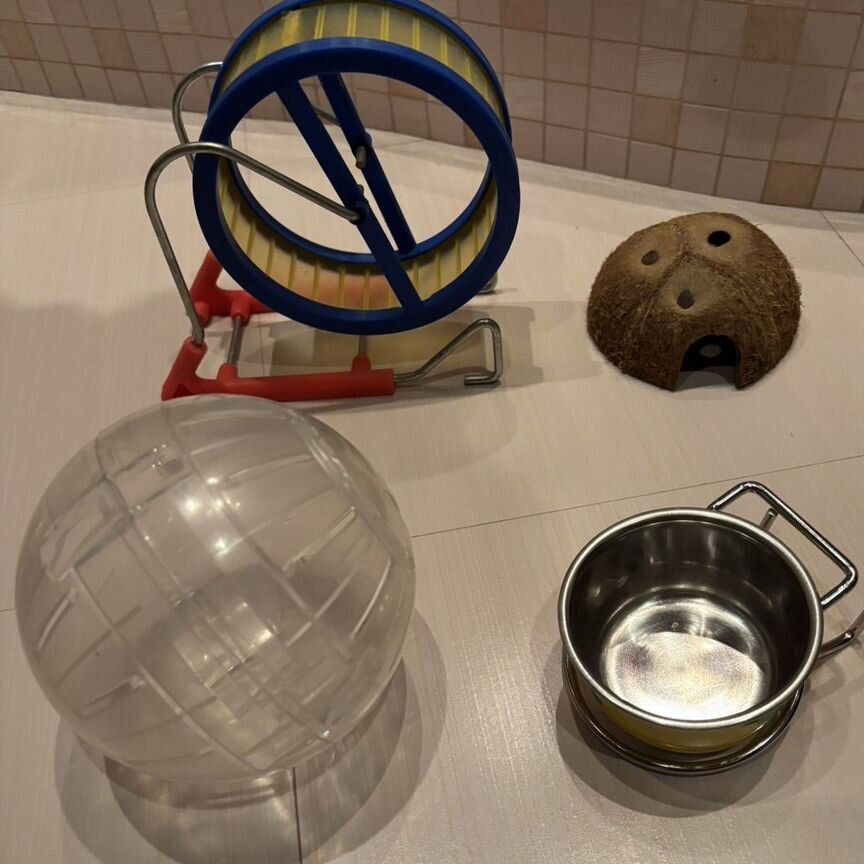 Товары для хомяка