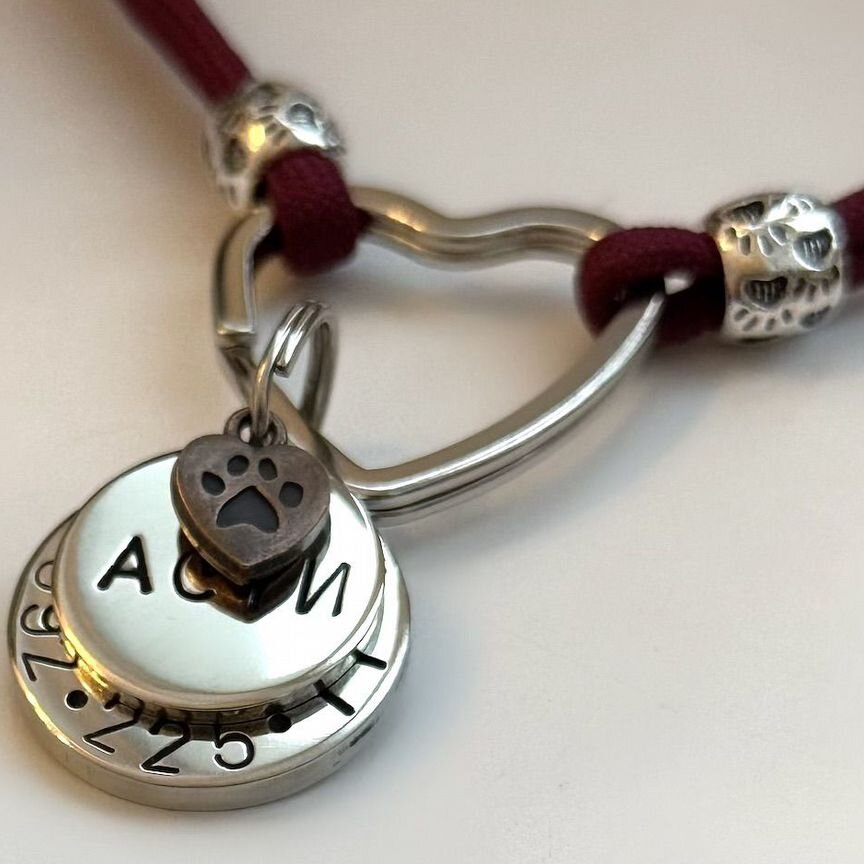 Двойной кулон-адресник