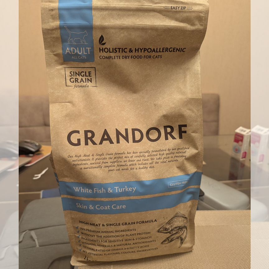 Сухой корм для кошек Grandorf