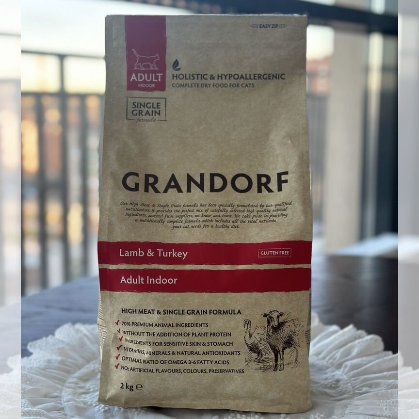 Grandorf для кошек 2 кг