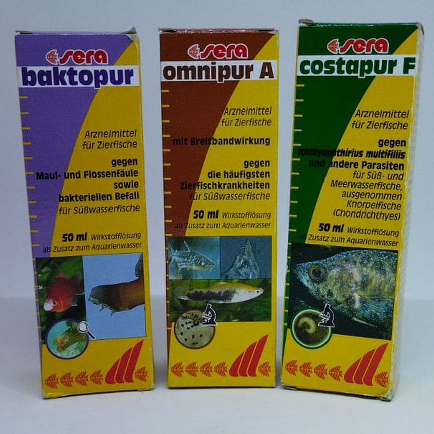 Sera omnipur,Sera costapur,Sera bactopur