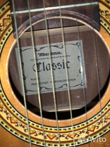 Классическая гитара musima classic шестиструнная купить в Москве с ...