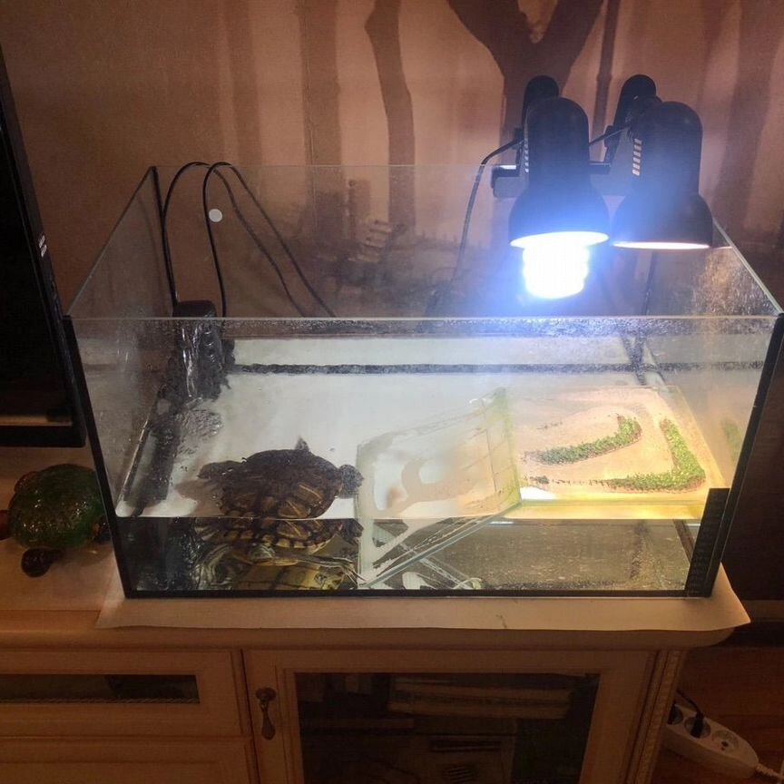 Террариум для черепах на 50 литров