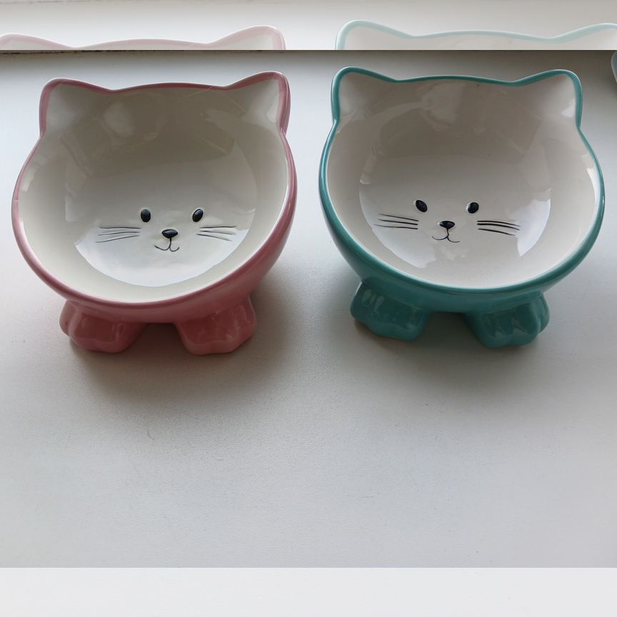 Миски для кошек керамические