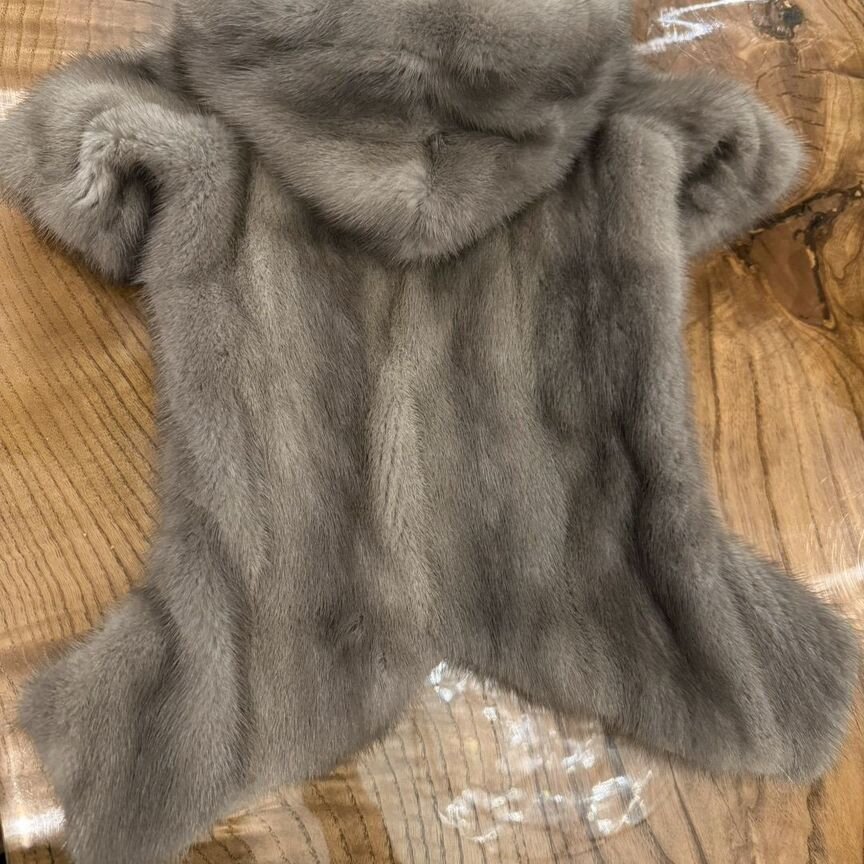 Норковая шубка для маленькой собачки