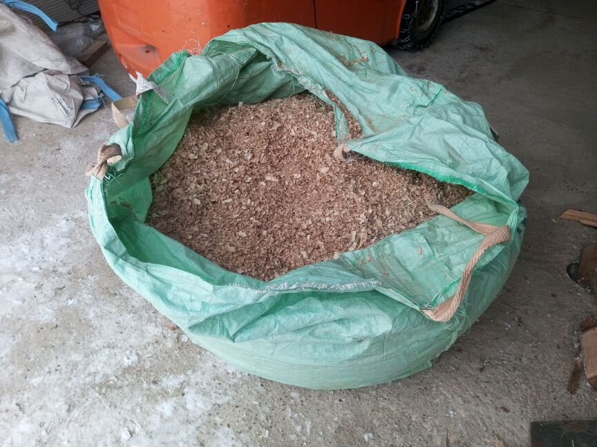 Опилки стружка сухие