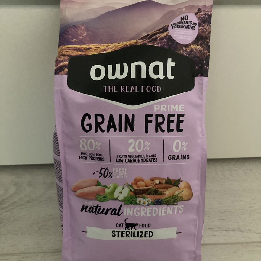 Корм для кошек ownat
