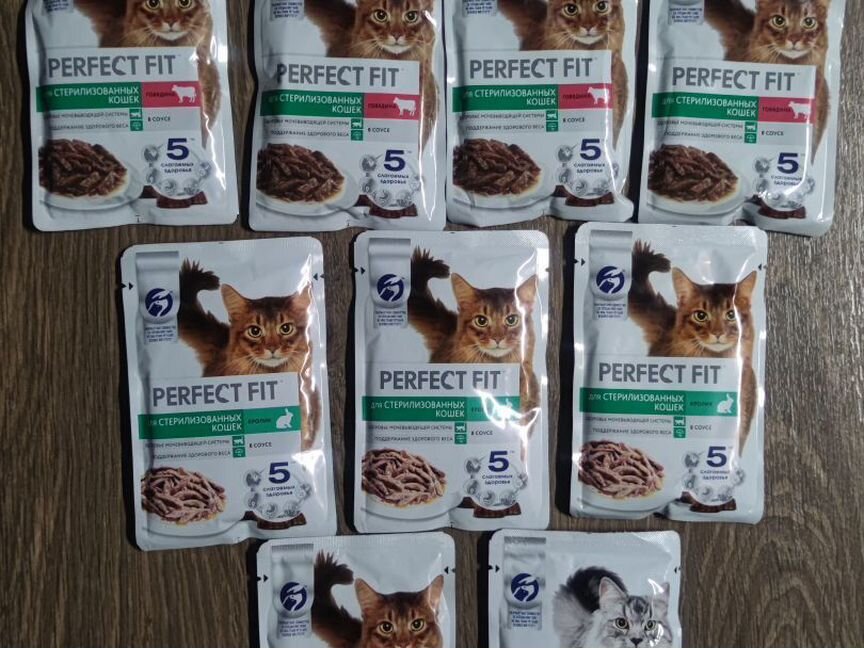 Влажный корм для кошек Perfect fit