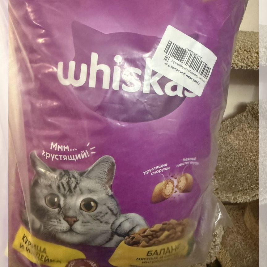 Корм для кошек и наполнитель