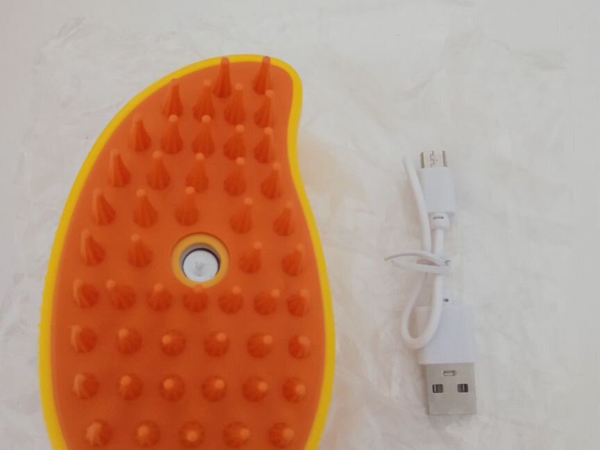 Расчёска массажёр с паром для кошек и собак