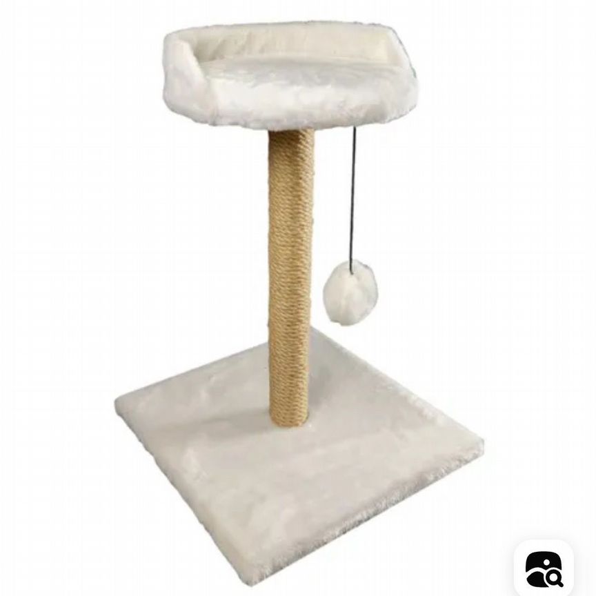 Когтеточка с лежанкой новая