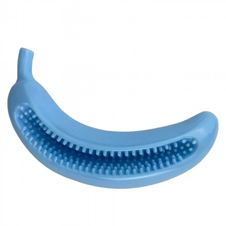 Игрушка жевательная для собак "Синий банан&q