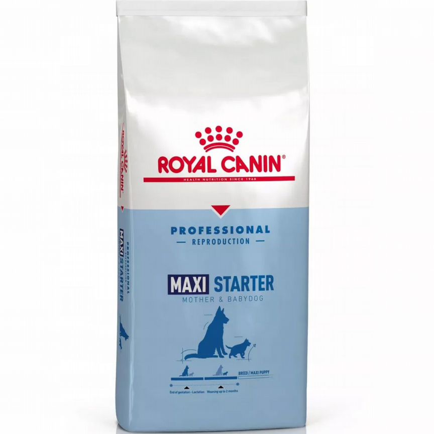 Корм для собак 18кг. Роял Канин Макси Стартер