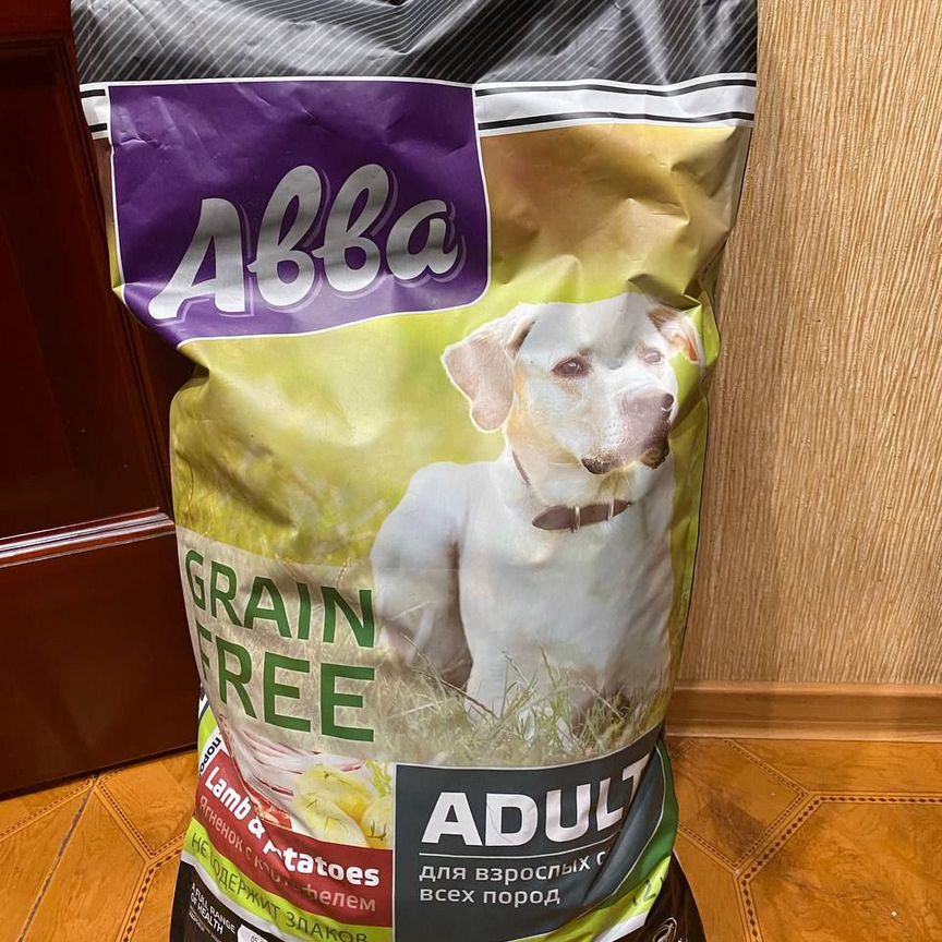 Сухой корм для собак Abba Grain Free Adult