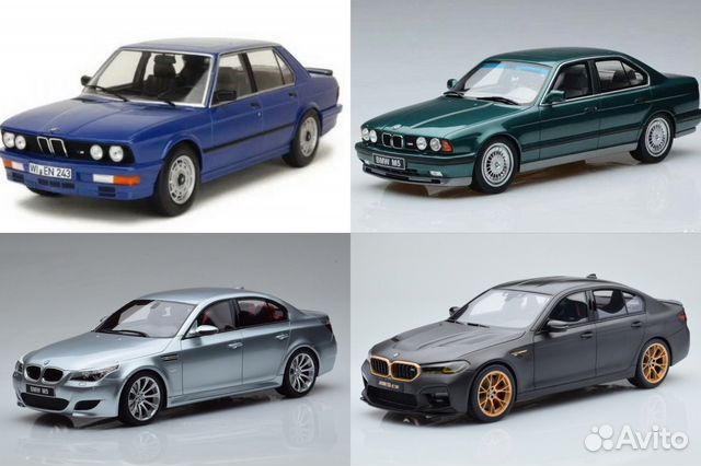 Bmw M5 otto Alpina E30 E34 E38 E39 E60 F90 M3 1 18 купить в Москве | Хобби и отдых | Авито